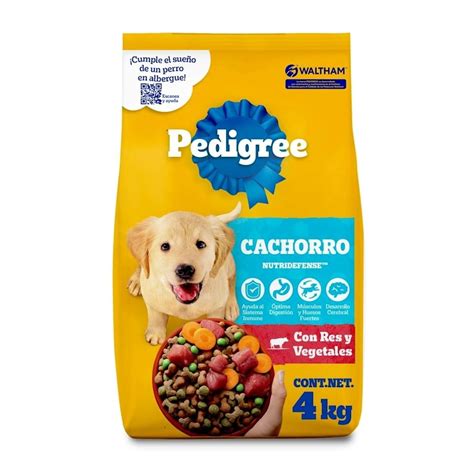 Alimento Para Perro Pedigree Nutri Defense Cachorro Con Res Y Vegetales