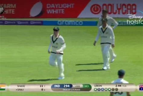 Wtc Final 2023 Australian Players Get Booed After Mohammed Sirajs
