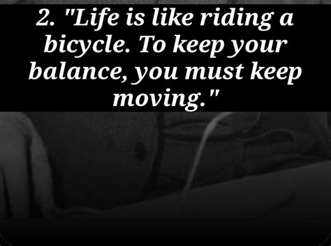 Mohd Naved On Linkedin Life Can Be Compared To Riding A Bicycle To Maintain Balance You Must…