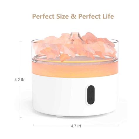 Himalayan Salt Aroma Diffuser Fragrance And Night Light