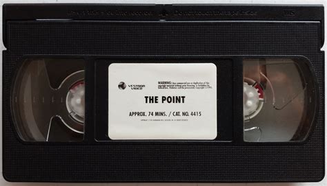 The Point Vhs Neutral Good Books