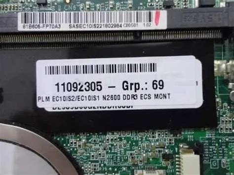 Placa Netbook Cce Positivo Modelo Es10is2 Tablet Do Governo Frete Grátis