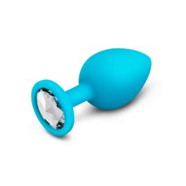 3 Silicone Crystal Butt Plug Le Wand