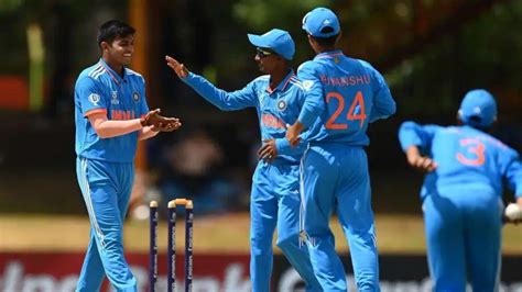 Ind U19 Vs Nz U19 Live Score Icc U19 World Cup 2024 Arshin Adarsh At