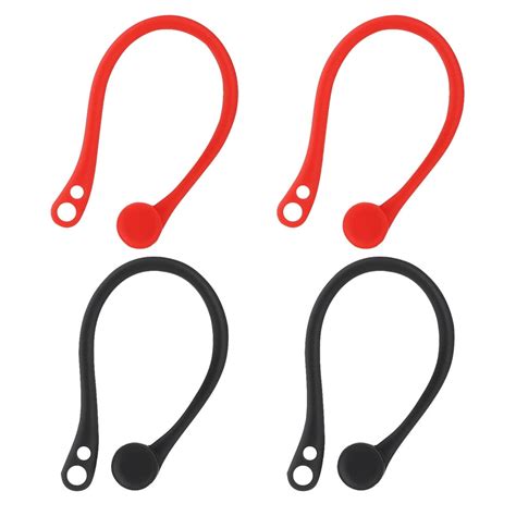 Silicone Earbuds Covers Hooks For Earphone Cycling Anti Slip Sports Jogging Bracket Compatible
