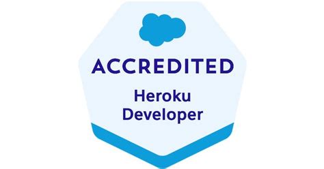 Khemraj Ubale On Linkedin Heroku Developer Accredited Professional Was Issued By Salesforce
