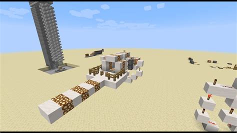 Minecraft Tutorials 2x2 Flush Piston Door Youtube