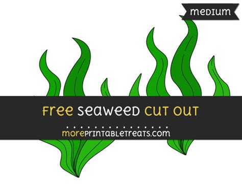 Seaweed Cut Out Medium