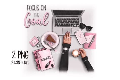 Girl Boss Clipart Boss Lady Clipart Graphic By Yanaart · Creative Fabrica