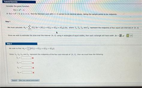solved consider the given function f x ex−6 if