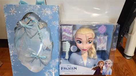 Disney Frozen Elsa Styling Head 14 Pieces Hobbies And Toys Toys