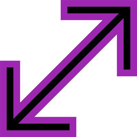 Expand Arrows Generic Outline Color Icon