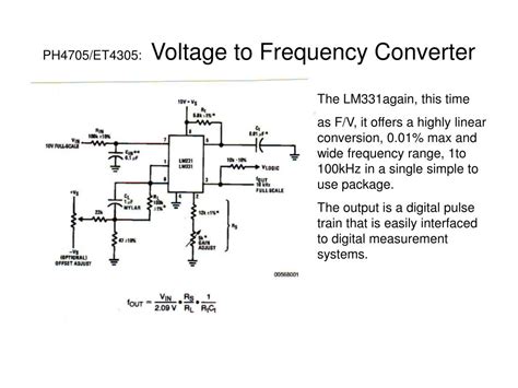PPT Frequency To Voltage Converter And Voltage To Frequency Converter PowerPoint Presentation