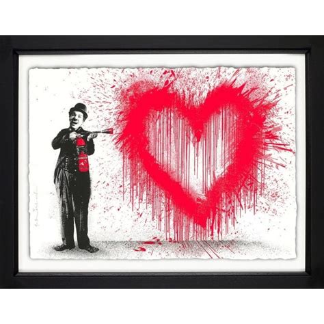 Mr Brainwash Spray Love Artists From Generation Gallery Uk