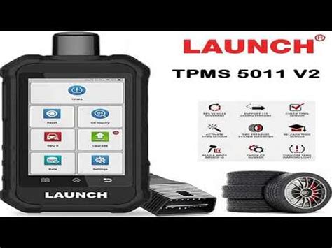 LAUNCH X431 Creader TPMS 5011 V2 Tire Pressure Programming Sensor Scanner Tool Supports Al YouTube