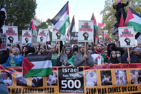 Editorial Demonstrations For A Just Peace In Palestine Are Being