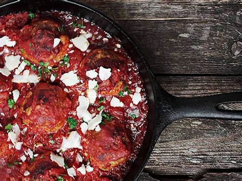 Baked Meatballs And Tomato Sauce Seasons And Suppers Easy Baked