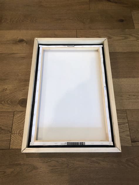 DIY Floating Frame Seeking Lavender Lane