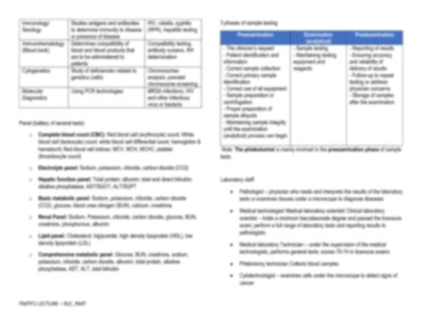 Solution Introduction To Phlebotomy Studypool