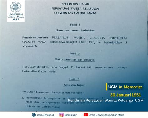Contoh Slider Arsip Ugm