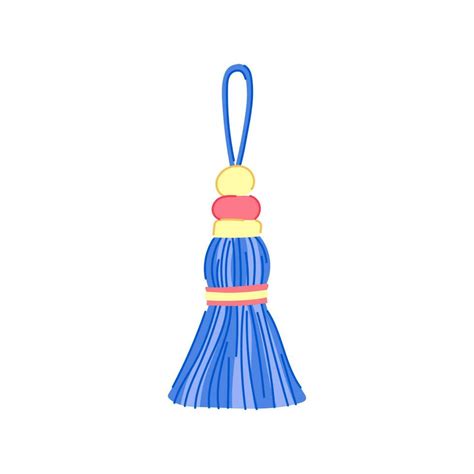 Fringe Tassel Rope Cartoon Vector Illustration 23247744 Vector Art At