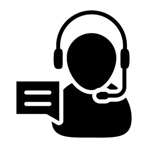 Premium Vector A Beautiful Design Icon Of Operator