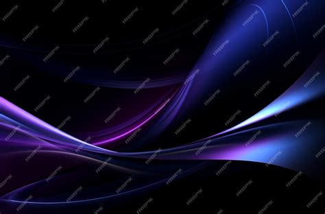 Premium Photo A Close Up Of A Purple And Blue Abstract Background With A Black Background