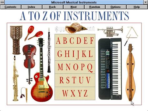Microsoft Musical Instruments Download 1992 Educational Game