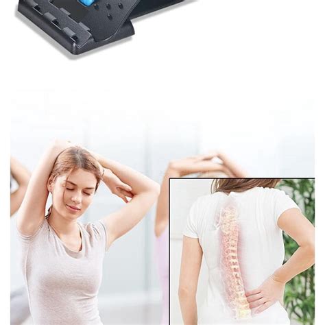 Масажор за гръб релаксатор за лумбален отдел на гръбначния стълб специален йога масажор