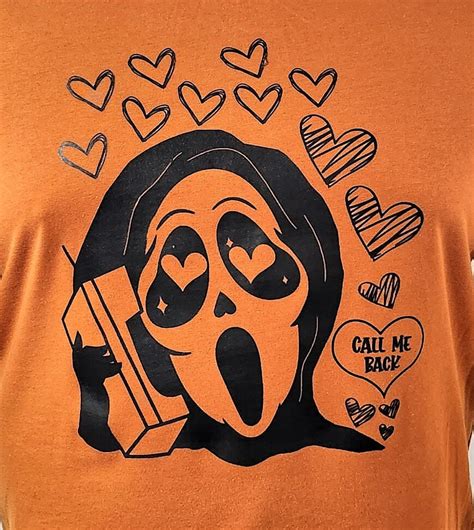 Ghostface Heart Eyes Ghostface Shirt Horror Characters Etsy