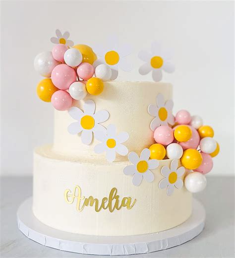 Daisy And Ballons Cake Cake And All