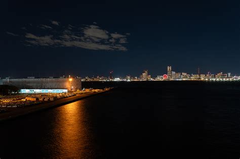 大黒大橋の夜景 神奈川県横浜市鶴見区 こよなく夜景を愛する人へ