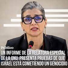 Palestina Anatomía de un genocidio Francesca Albanese relatora de ONU