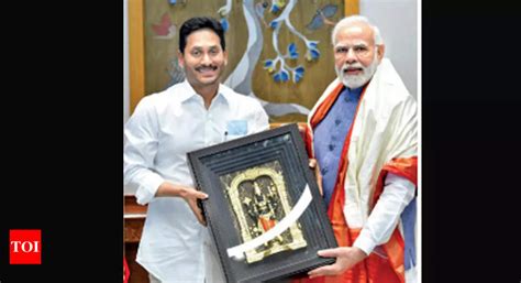 Jagan Andhra Pradesh Cm Y S Jagan Mohan Reddy Meets Pm Narendra Modi