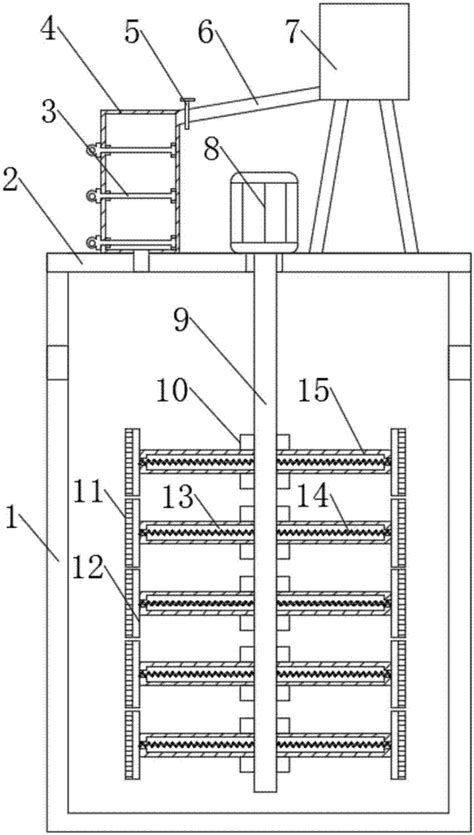一种工业废水多元催化反应器的制作方法2
