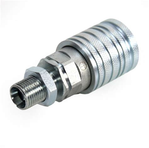 GNIAZDO HYDRAULIKI ZAWÓR EURO ISO M X X MM DŁ GW SZYBKOZŁĄCZE TECHMOT