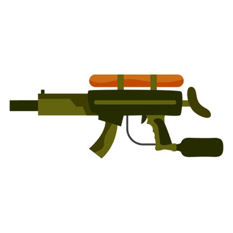Diseño Png Y Svg De Silueta Color Pistola Para Camisetas