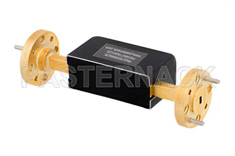 WR 10 Waveguide Fixed Attenuator 25 DB From 75 GHz To 110 GHz UG 387
