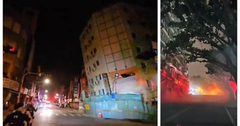 Video Así Se Vivió El Terremoto En Taiwán Este Lunes