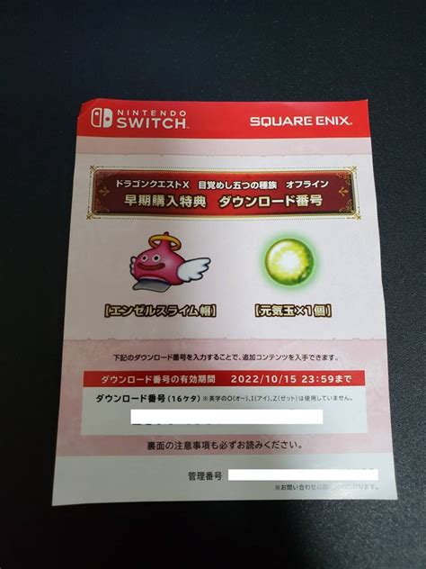 Yahooオークション Switch ドラゴンクエスト X 10 目覚めし五つの種