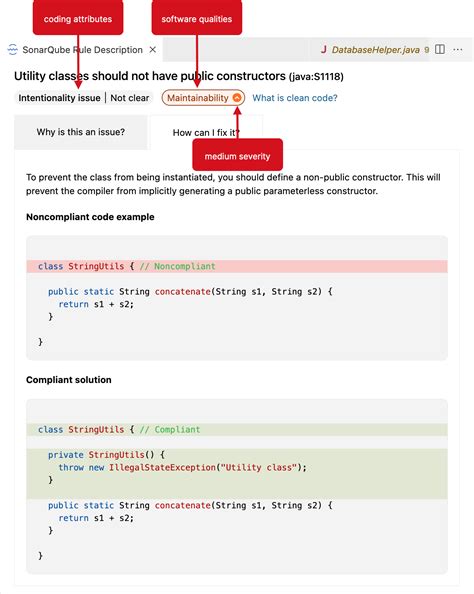 Rules And Languages Vs Code Sonar Documentation