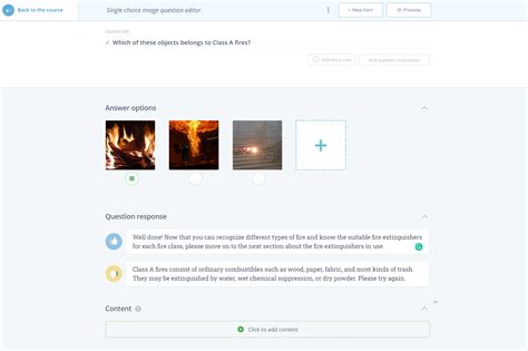 Single Choice Image Question Easygenerator Knowledge Base