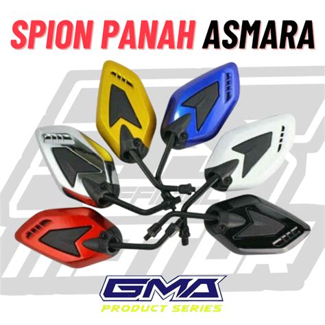 Jual Spion Beat Vario Verano Merk GMA Tangkai Pendek Universal Honda