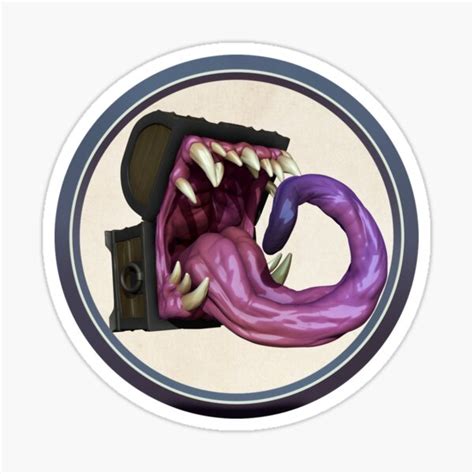 Yks Mimic Token Sticker For Sale By Yasashiikyojin Redbubble
