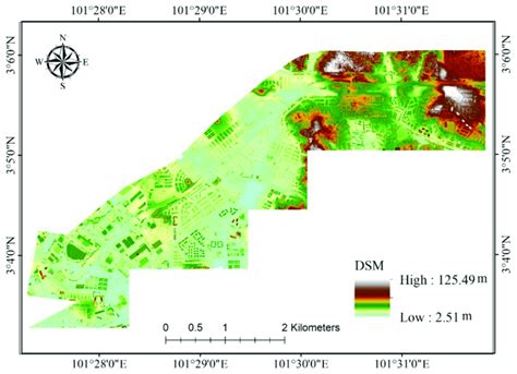 Digital Surface Raster Dsm Layer Download Scientific Diagram