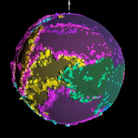 Working On Plate Tectonics Simulation Again Im Pretty Sure This Is Not Supposed To Happen R