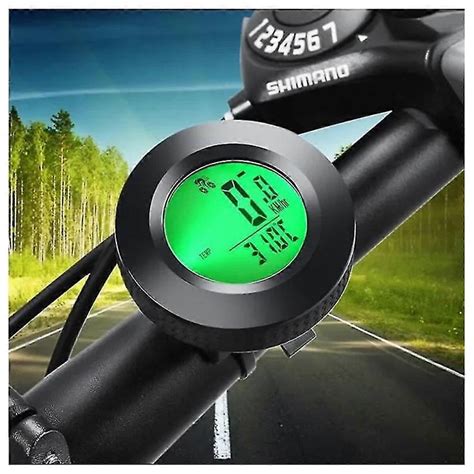 Waterproof Wireless Speedometer With 3 Color Backlight Fruugo Uk