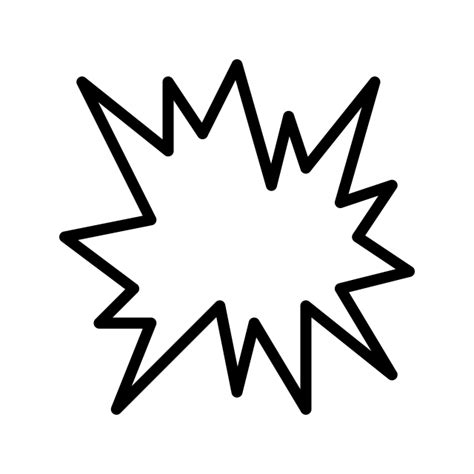 Vector Blast Icon Icons Icons Com Con Blast Png And Vector With