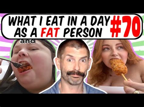 Fat Guy Eating Chicken