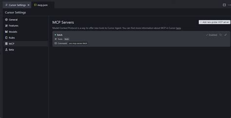 Cursor的mcp服务器安装（nodejs，npx安装和uv工具安装）cursor 调用本地 Mcp 服务 Node Csdn博客